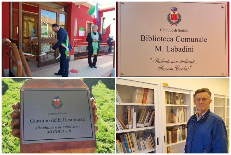Settala, inaugurata la Biblioteca comunale “Massimo Labadini”, e il ...