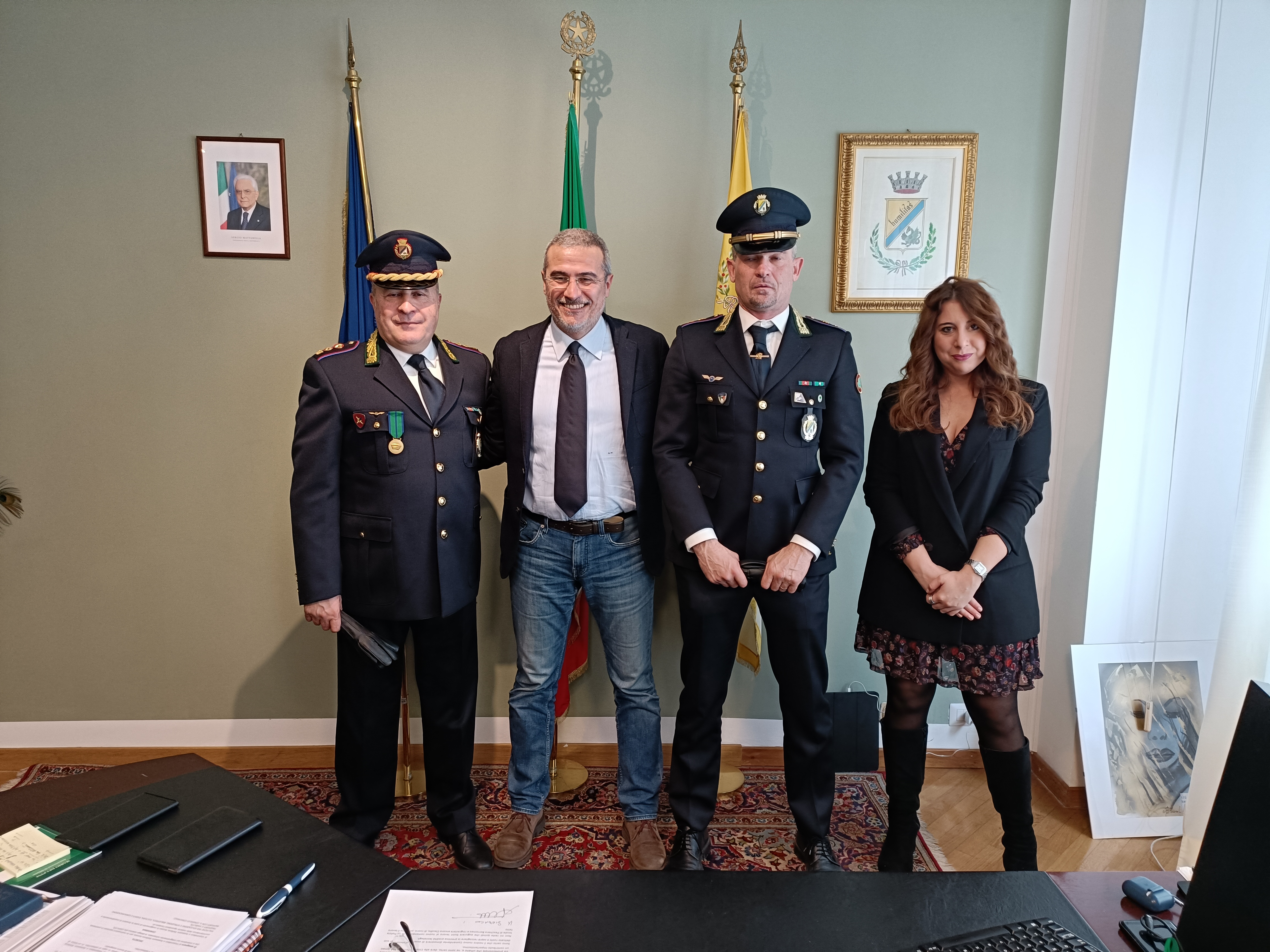 Peschiera Borromeo, passaggio di testimone al Comando della Polizia ...