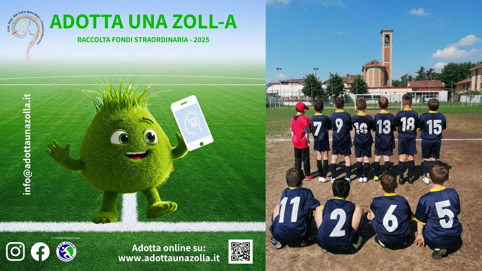 Peschiera Borromeo, “Adotta una Zolla”: così l’oratorio di Mezzate costruisce il suo futuro ...